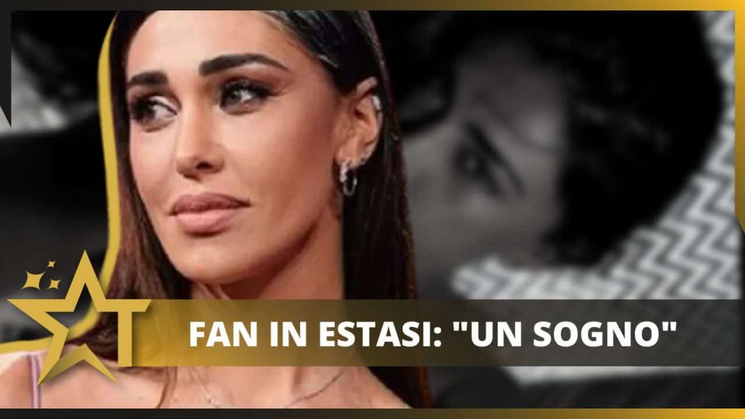 Belen Rodriguez le mostra a tutti: la foto è mozzafiato, web in delirio - Trash Stellare