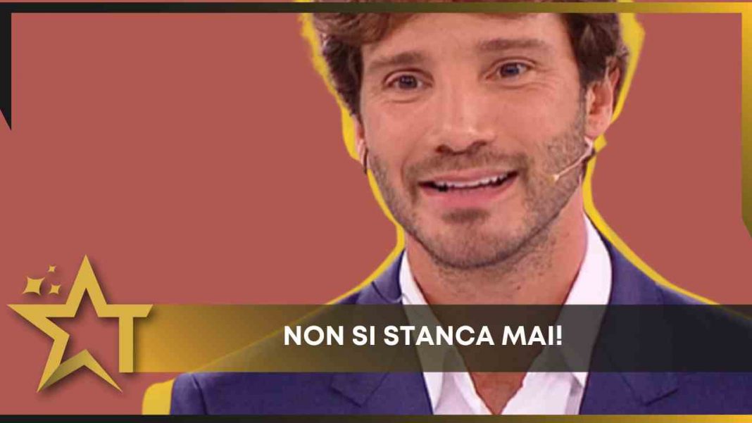 Stefano De Martino è instancabile: “lo faccio almeno 3 volte a settimana”